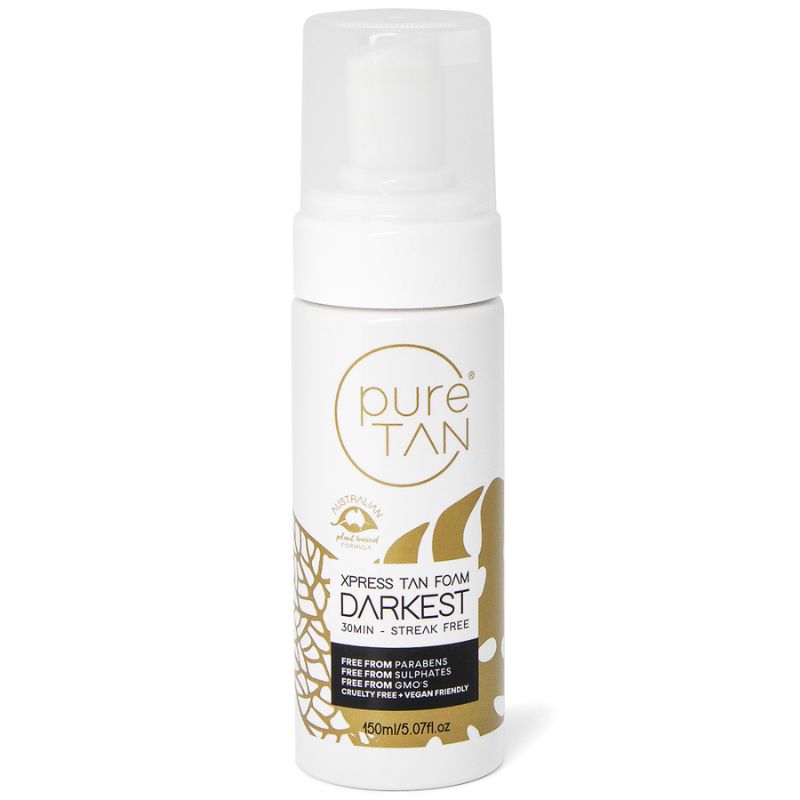 Pure Tan Xpress Tan Foam - Darkest (NEW PACKAGING) - Discount Beauty ...
