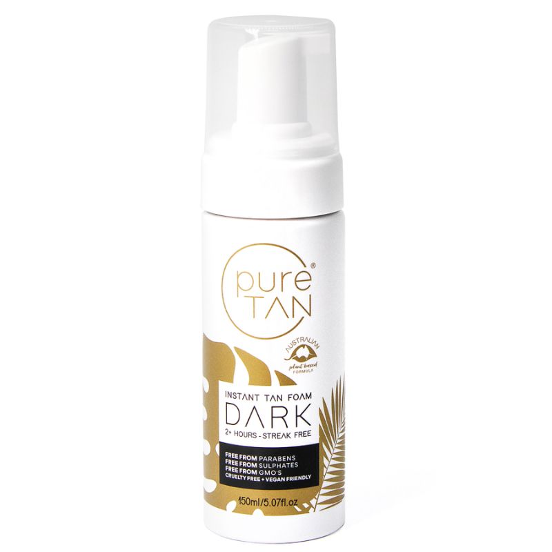 Pure Tan Instant Tan Foam - Dark (NEW PACKAGING) - Discount Beauty ...