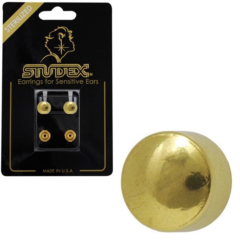 TRADITIONAL BALL STUDS REGULAR GOLD STUDEX - Discount Beauty Supplies ...