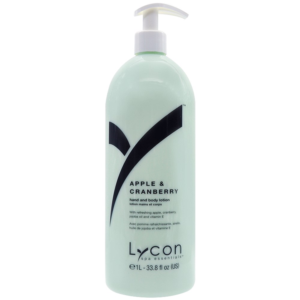 Lycon Hand & Body Lotion - Apple & Cranberry 1 litre - Discount Beauty ...