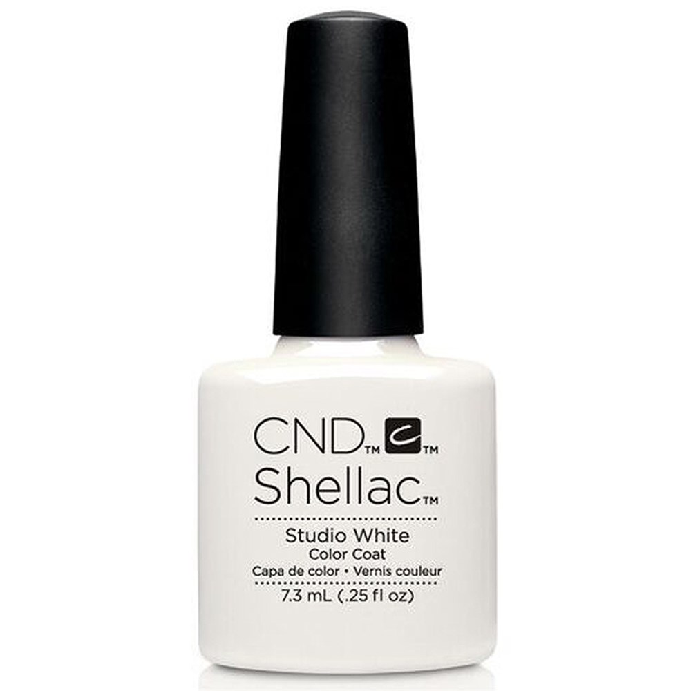 COLOUR COAT - STUDIO WHITE . CND SHELLAC - Discount Beauty Supplies ...