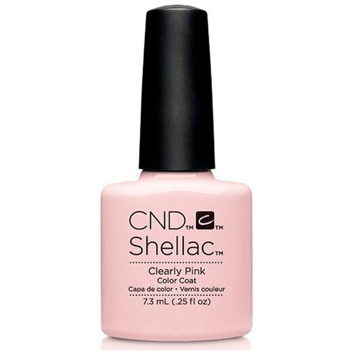 COLOUR COAT - CLEARLY PINK . CND SHELLAC - Discount Beauty Supplies ...